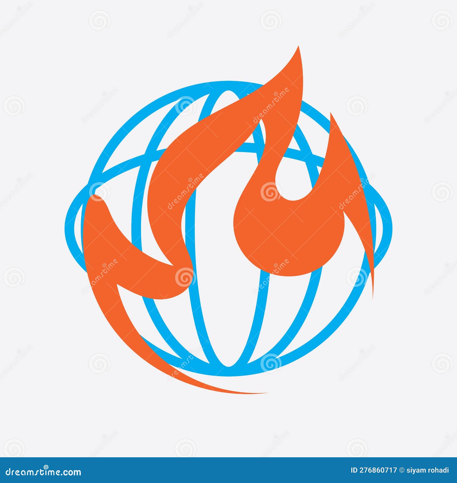 Geothermal Source Logo Illustration Stock Vector - Illustration of ...