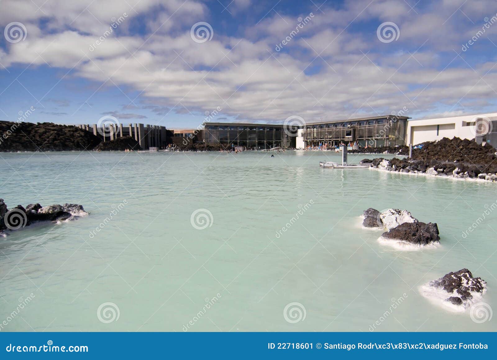 Geothermal spa in Iceland stock image. Image of grindavik - 22718601