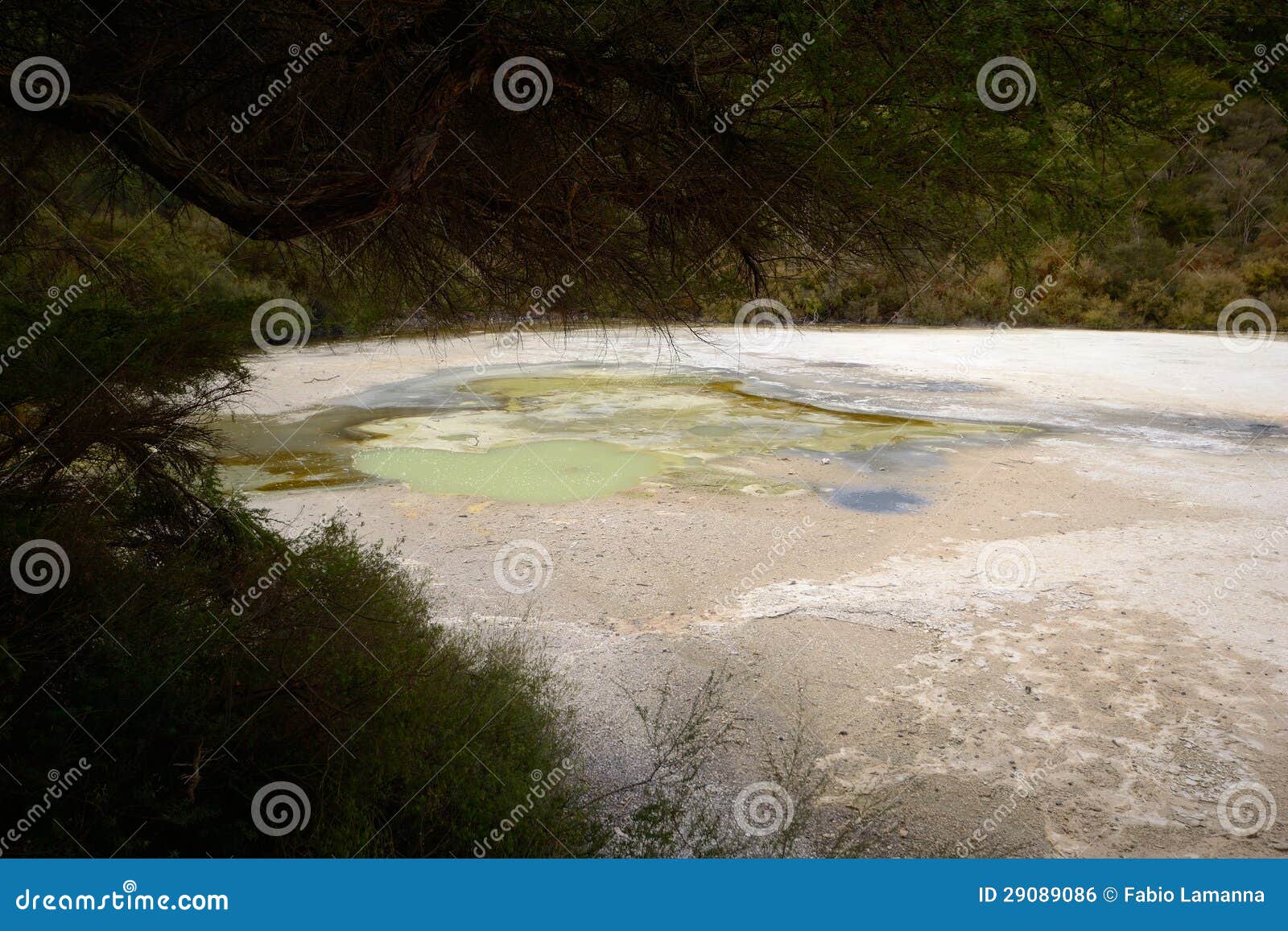 Geothermal spring stock photo. Image of orange, travel - 29089086