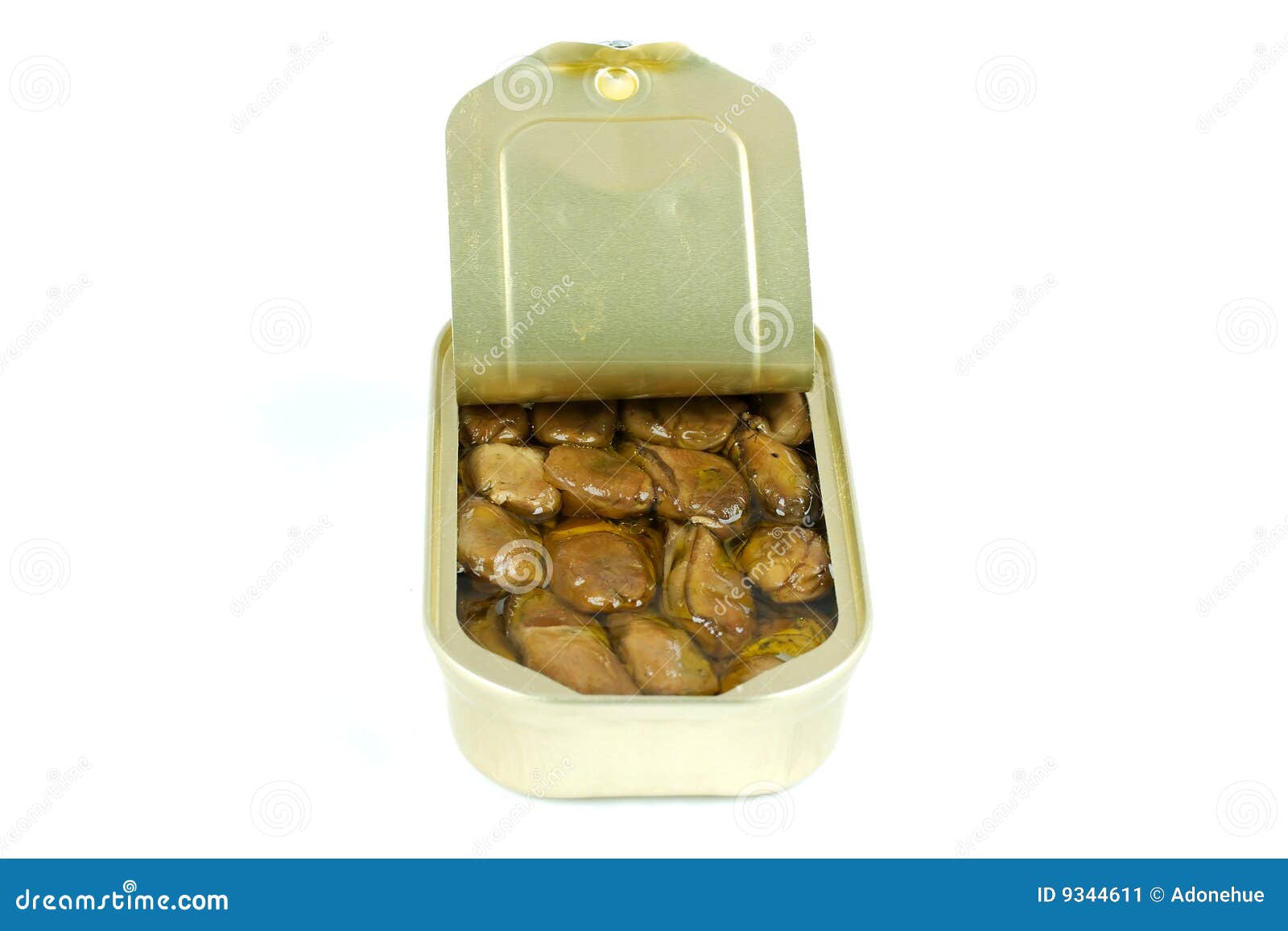 Geräucherte Austern Oder Miesmuscheln Stockbild - Bild von ...