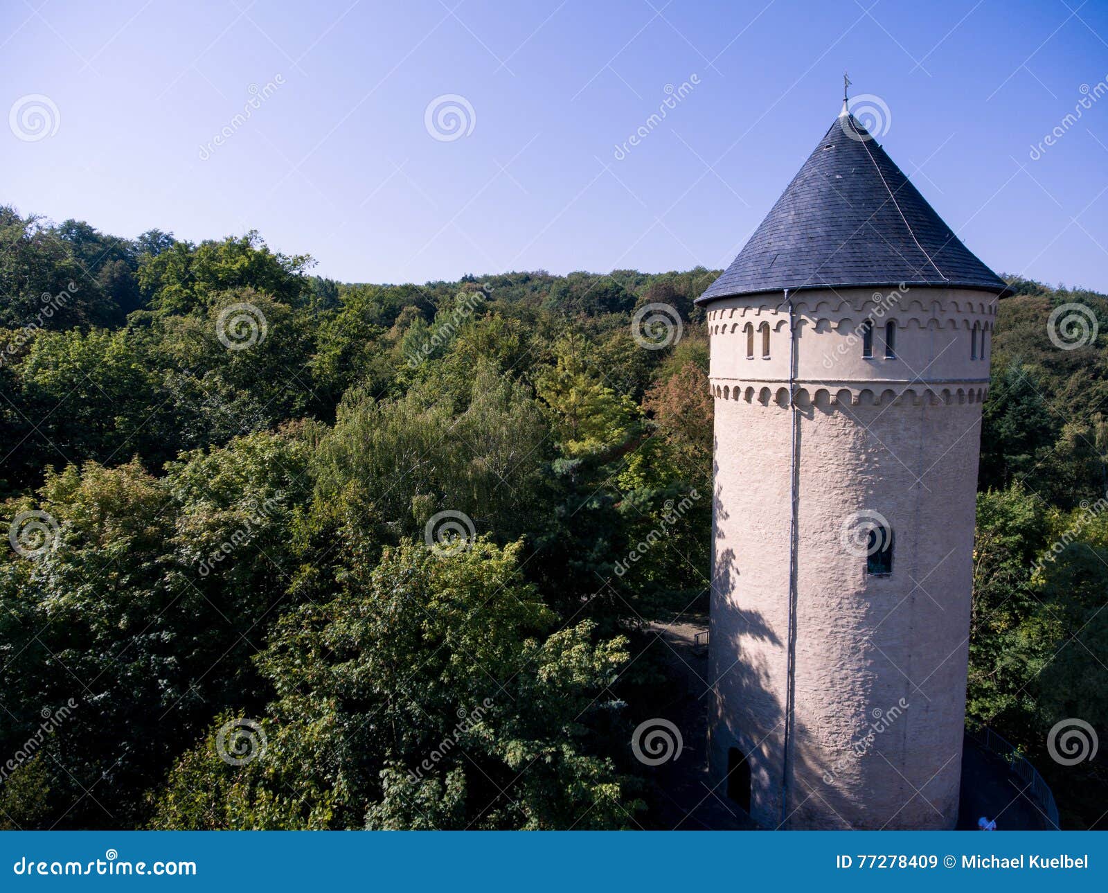 Gera Castle Osterstein Aerial View Thuringia Medieval Stock Image ...