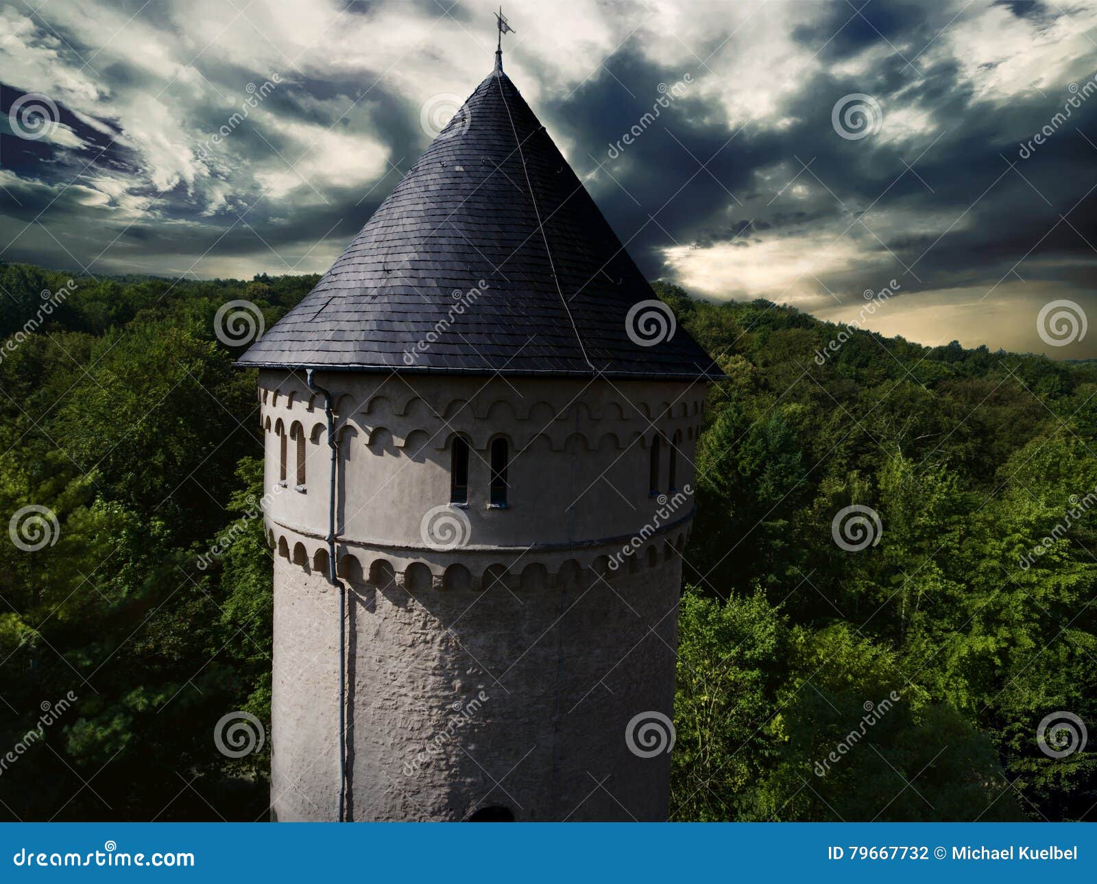 Gera Castle Osterstein Aerial View Thuringia Medieval Stock Photo ...