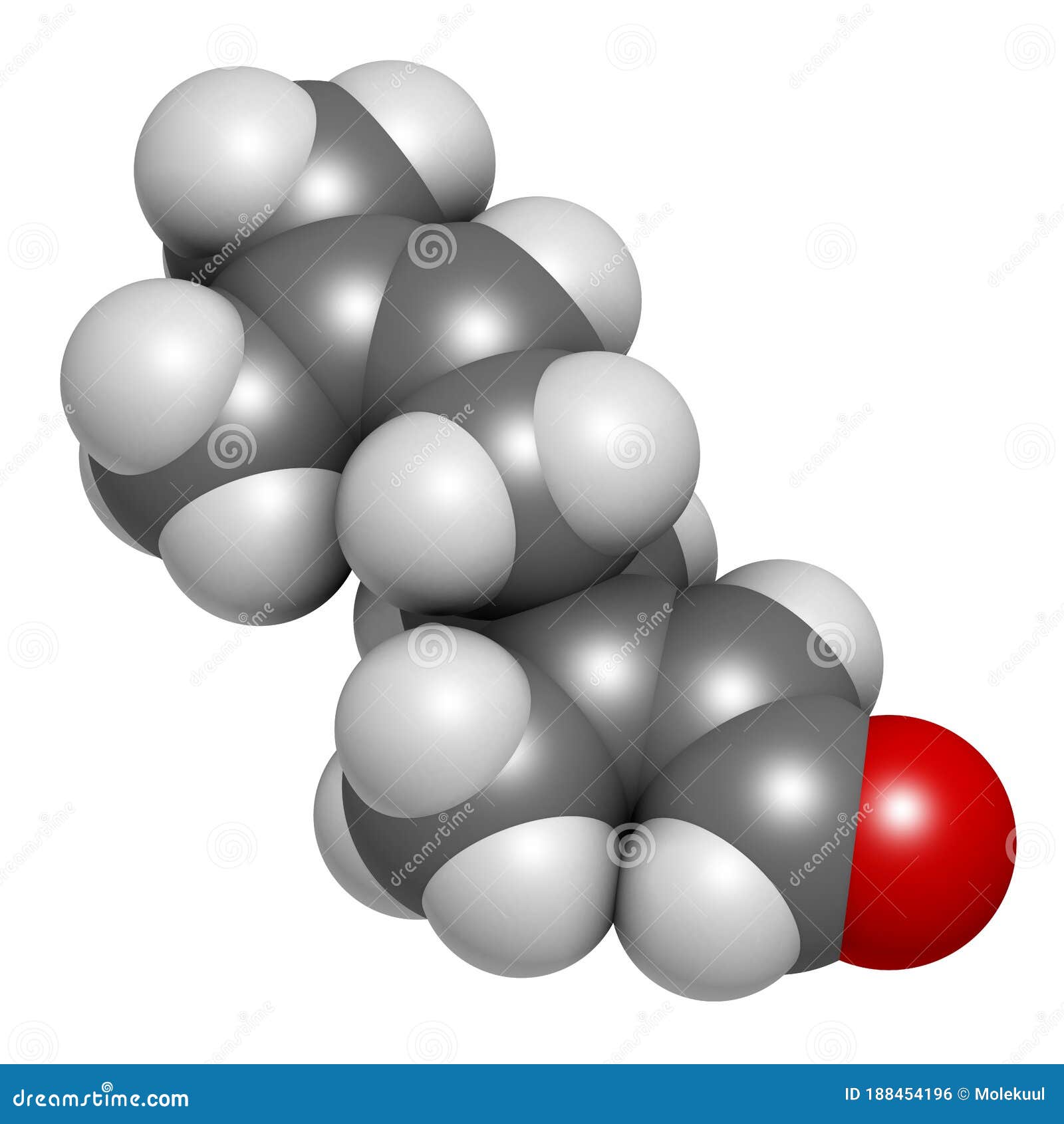 Geranial Lemon Fragrance Molecule. Citral. Skeletal Formula. Vector ...