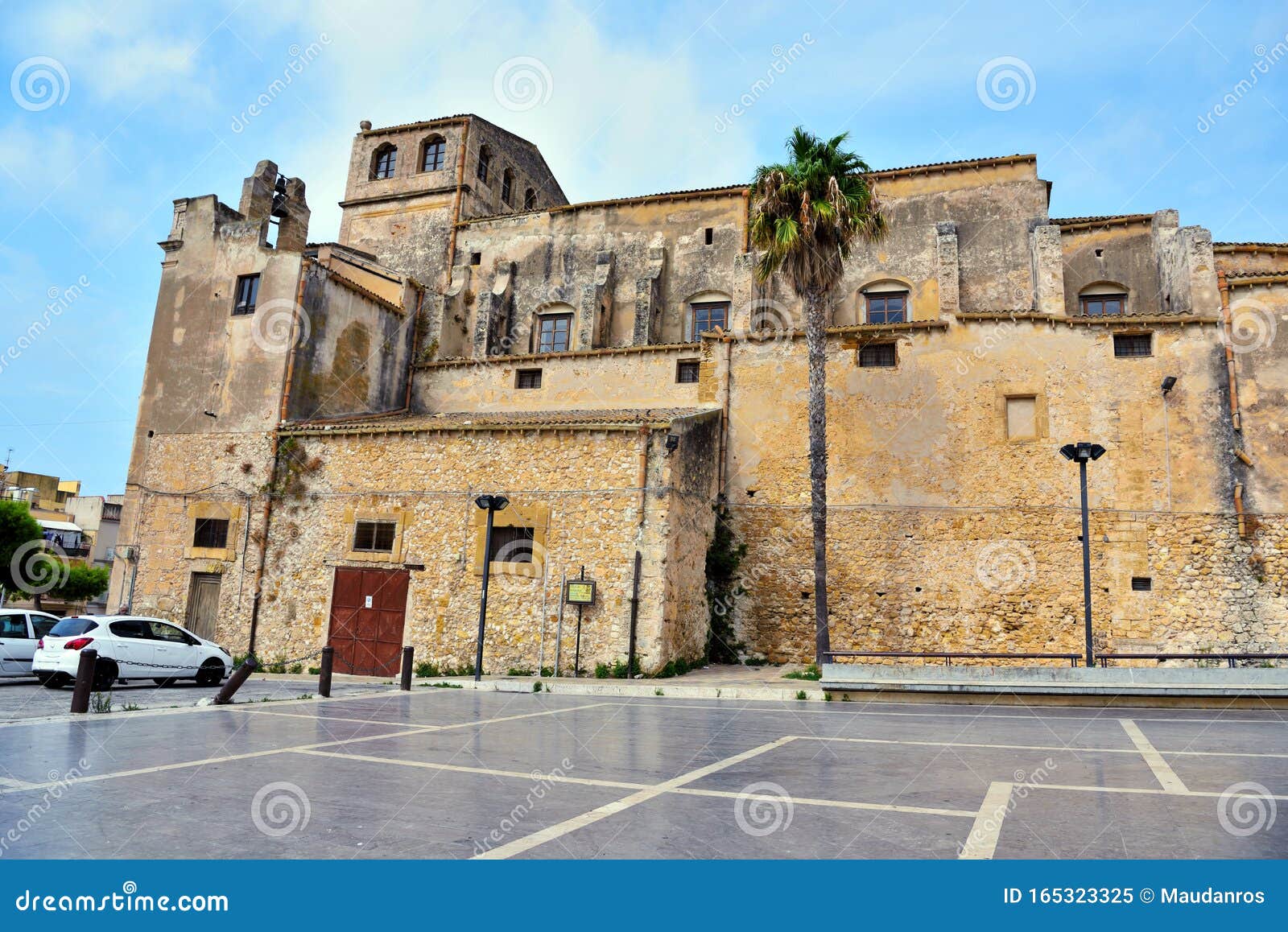 Sciacca sicily italy stock image. Image of cathedral - 165323325
