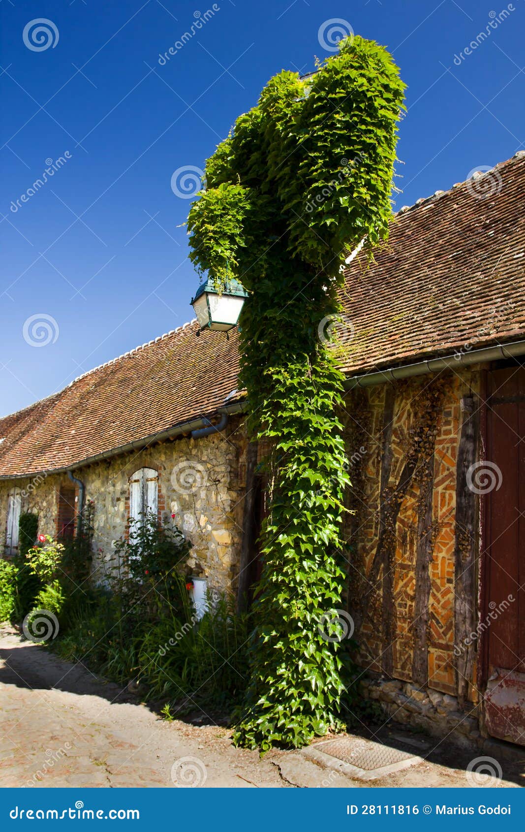 Gerberoy village stock photo. Image of french, idyllic - 28111816