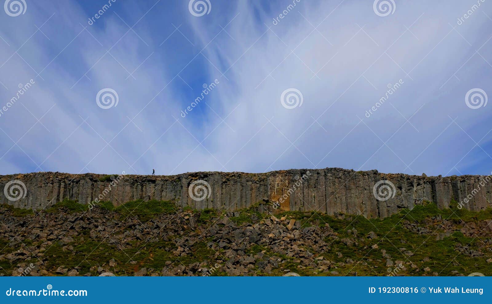 Gerduberg Cliffs on the Snaefellsness Peninsula Stock Photo - Image of ...