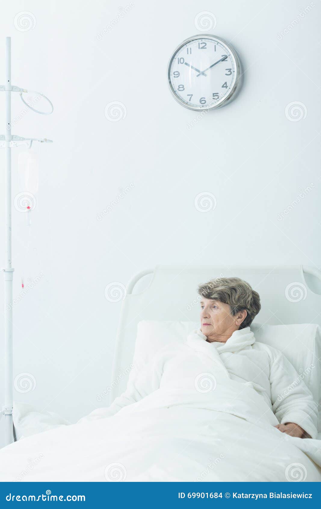 Geriatric ward patient stock photo. Image of retirement - 69901684