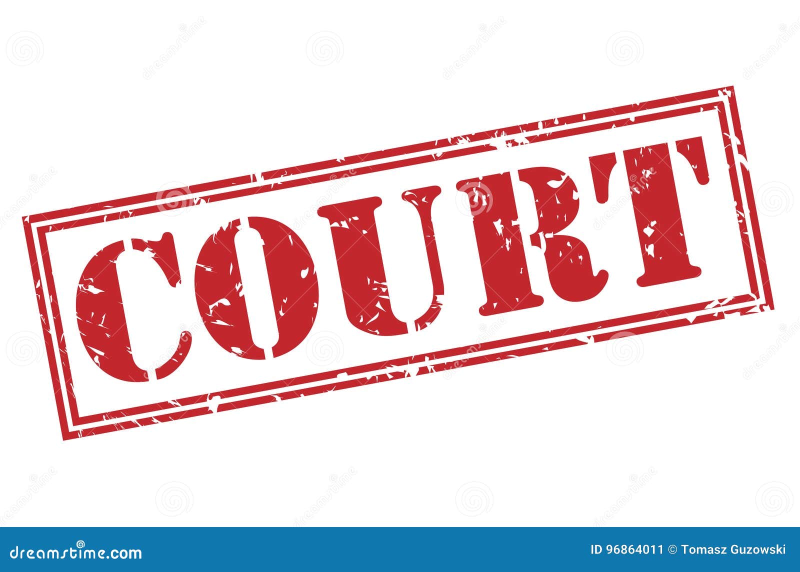 Gerichtsstempel stock abbildung. Illustration von hintergrund - 96864011