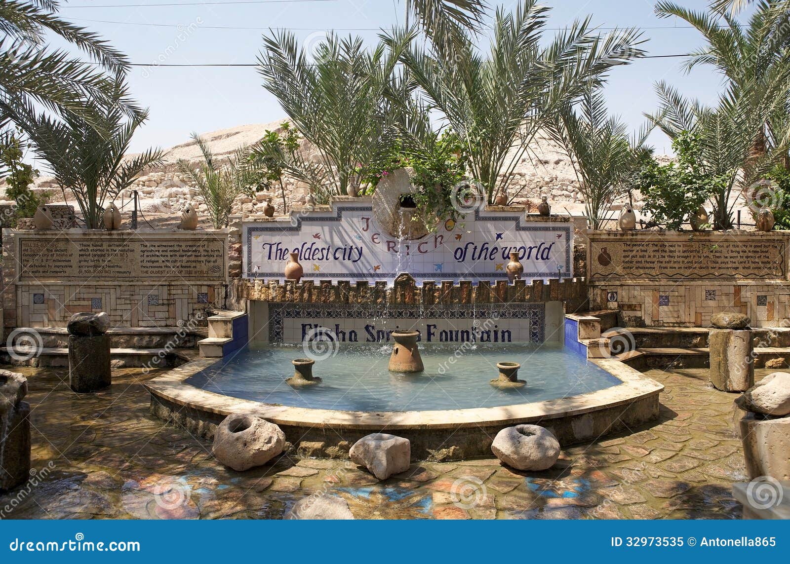 Gerico immagine editoriale. Immagine di palestina, corsa - 32973535