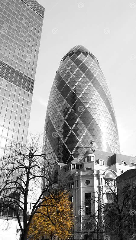 The Gerkin, London editorial photography. Image of buildings - 61580497