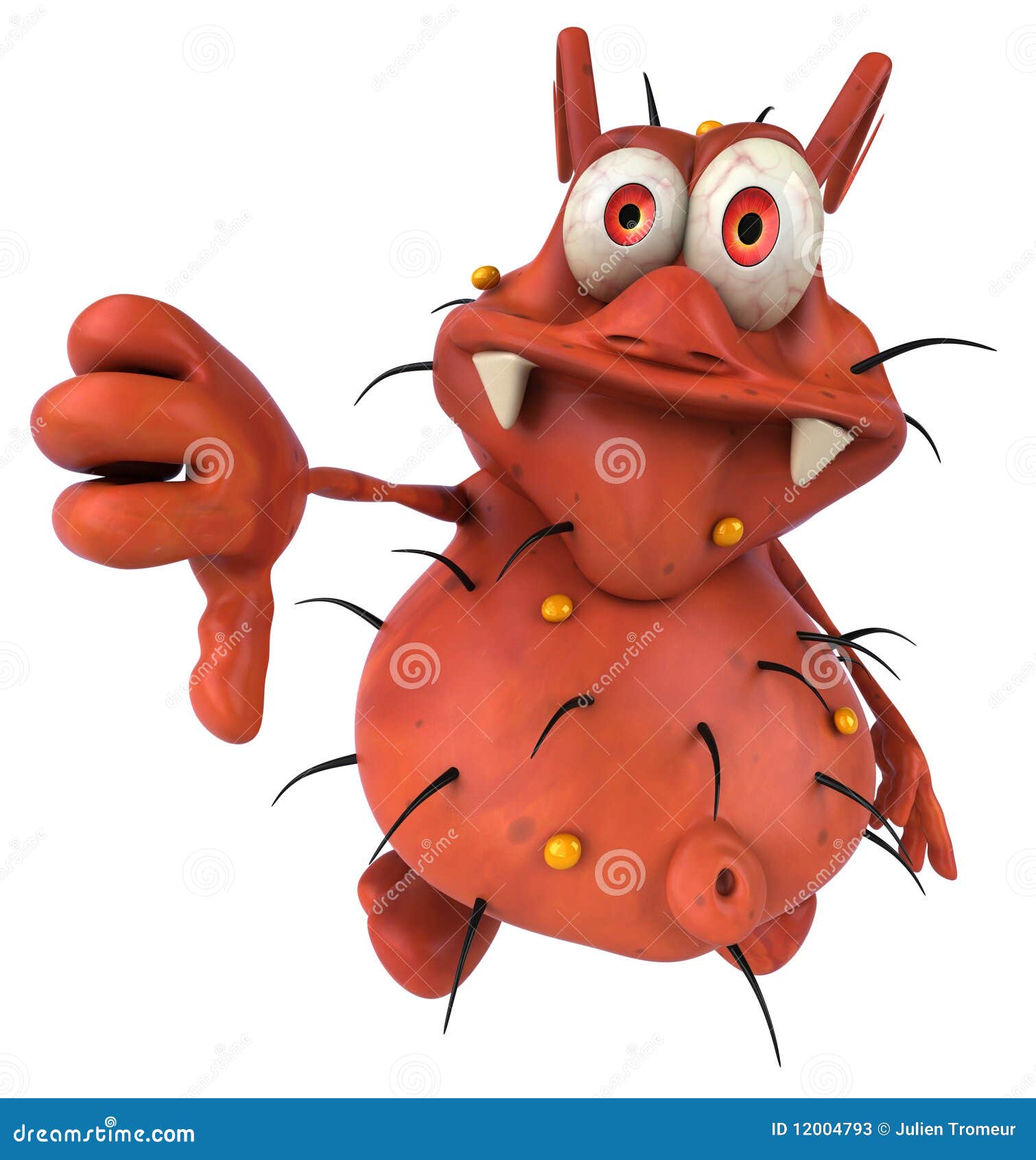 Germ stock illustration. Illustration of cartoon, organism - 12004793