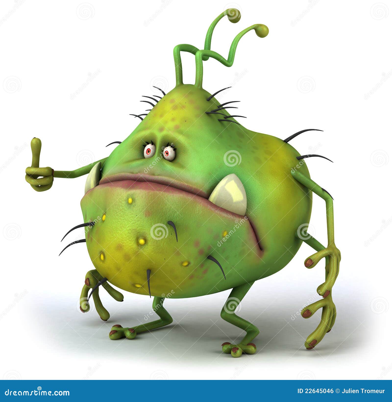 Germ stock illustration. Illustration of aids, character - 22645046