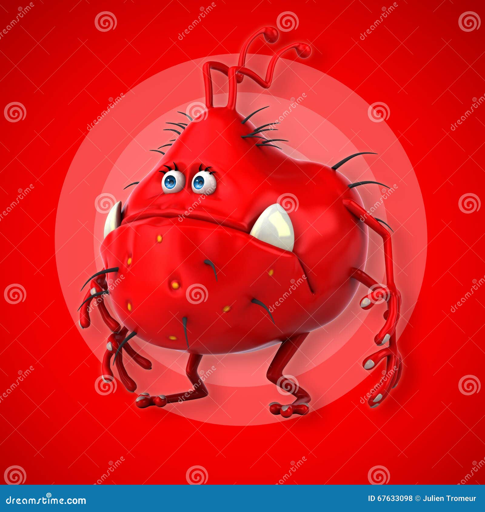 Germ stock illustration. Illustration of illustrated - 67633098