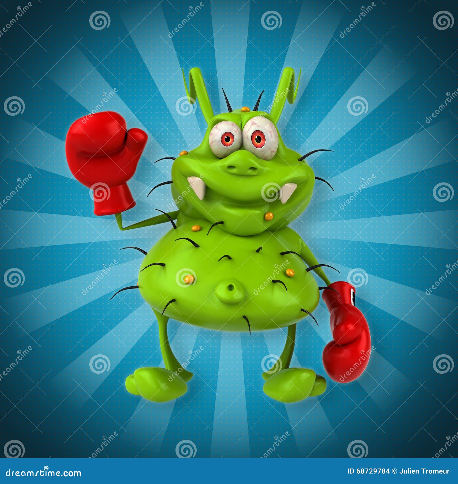 Germ stock illustration. Illustration of medical, graphics - 68729784