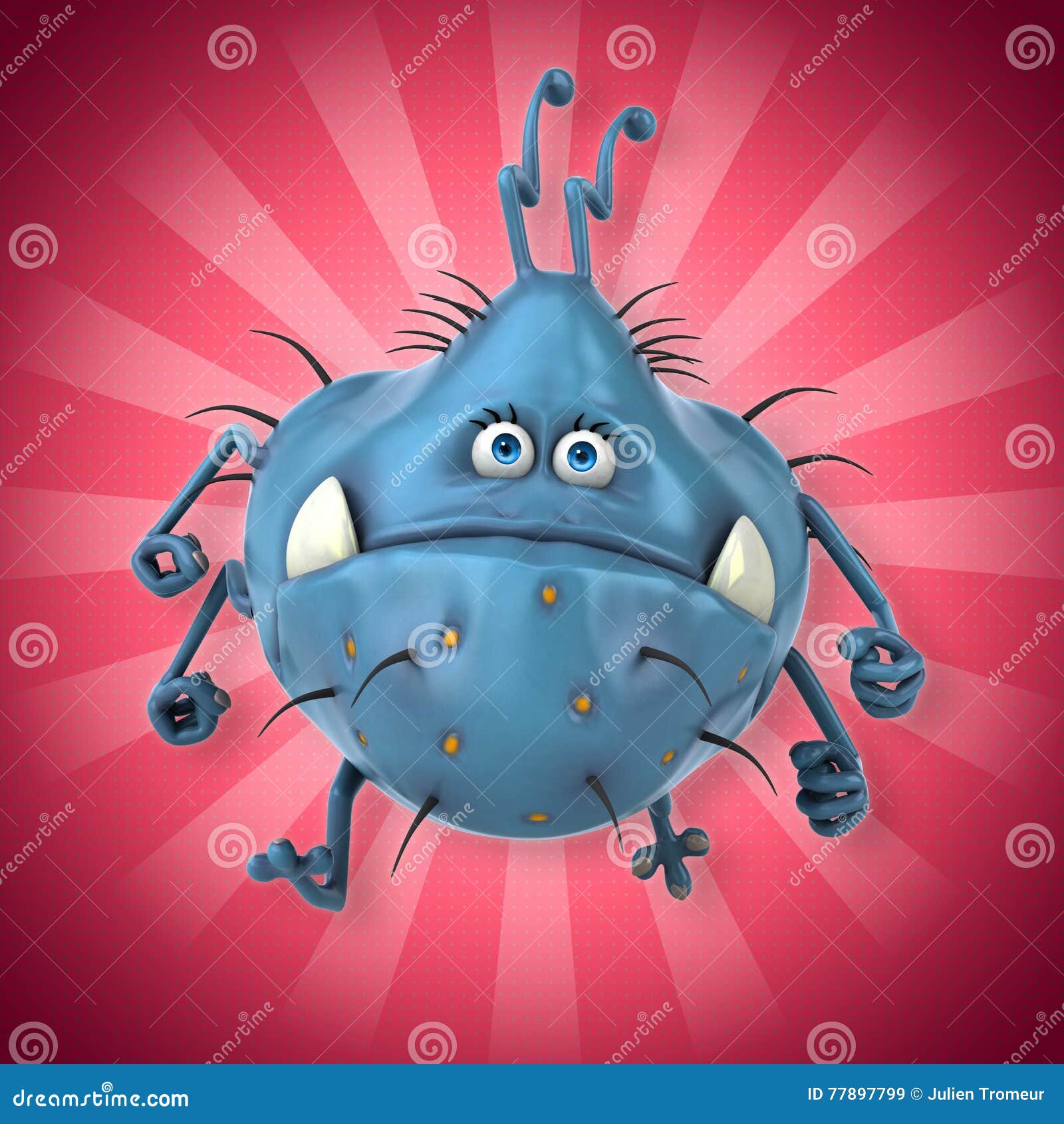 Germ stock illustration. Illustration of illustrations - 77897799