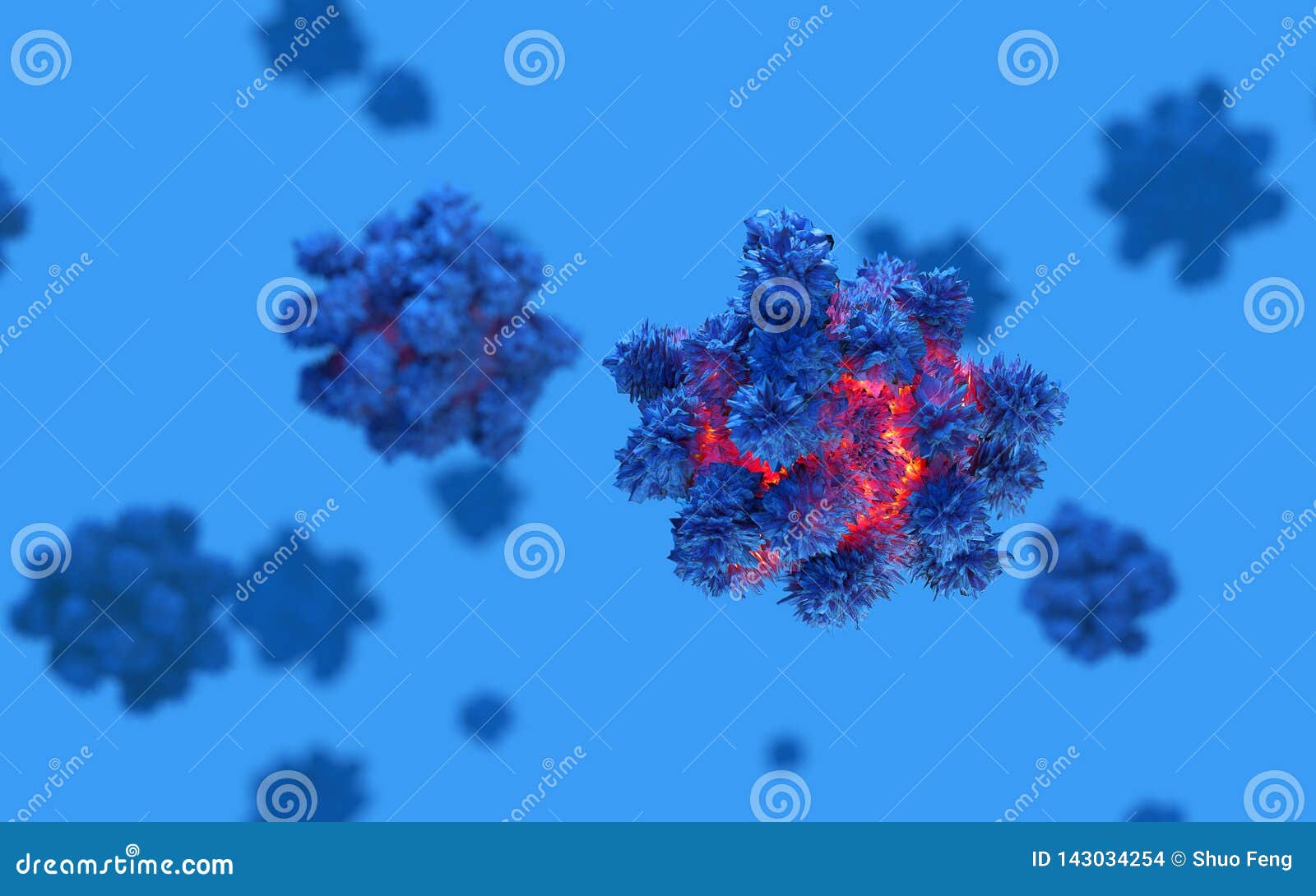 Germ infection stock illustration. Illustration of microorganism ...