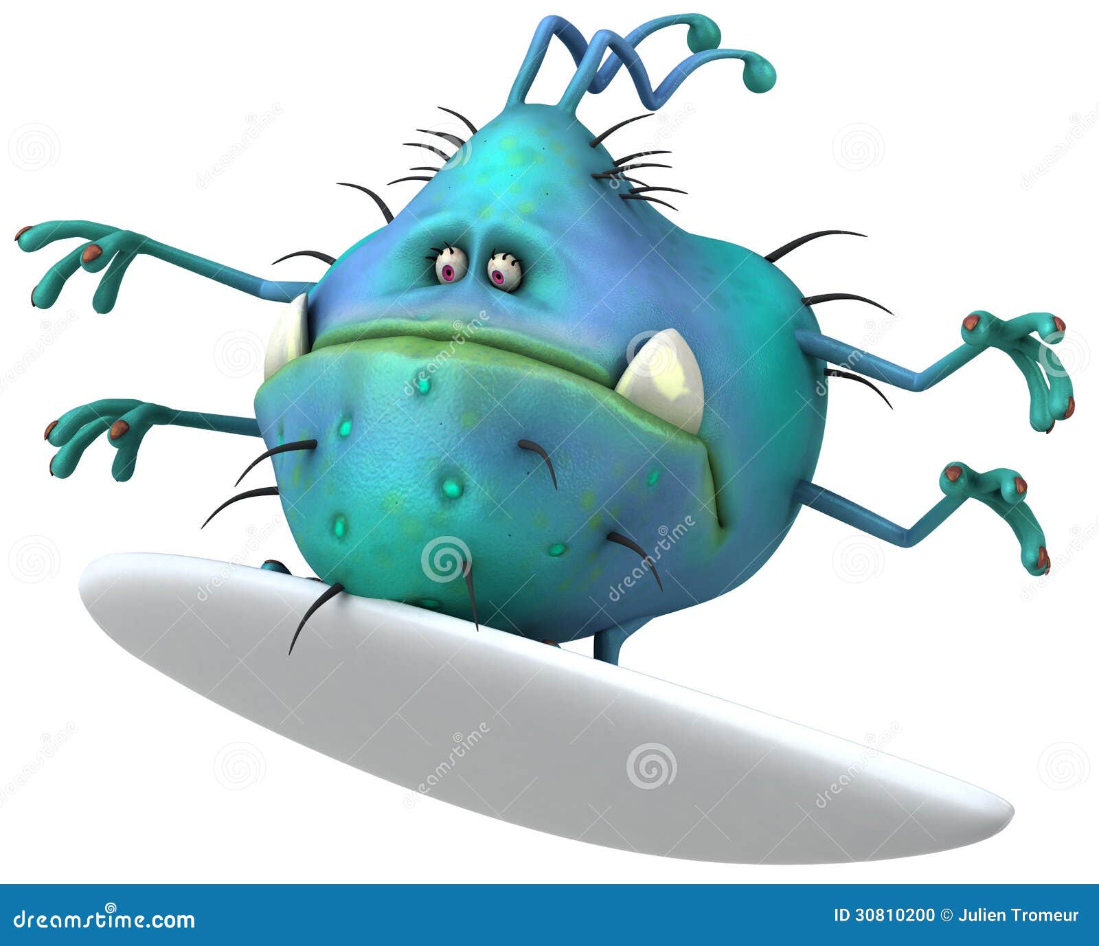 Germ stock illustration. Illustration of medical, render - 30810200