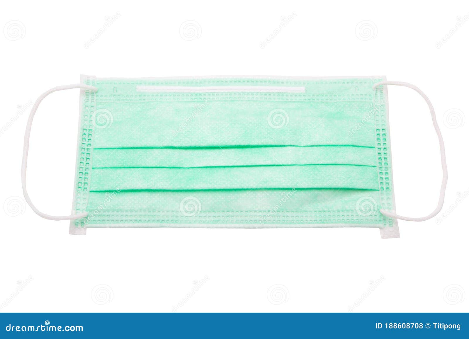 Germ Protection Mask on a White Background Stock Photo - Image of mask ...