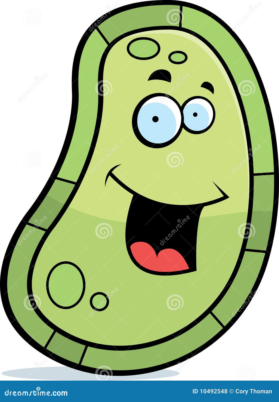 Germ Smiling stock vector. Illustration of illness, disease - 10492548