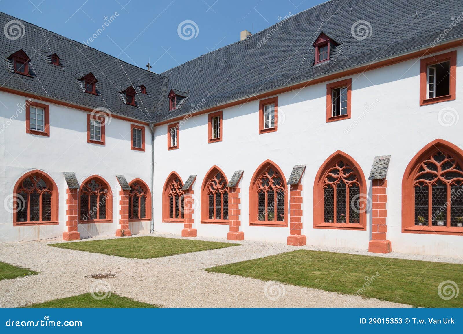 German Abbey in Bernkastel, Germany Stock Image - Image of christ ...