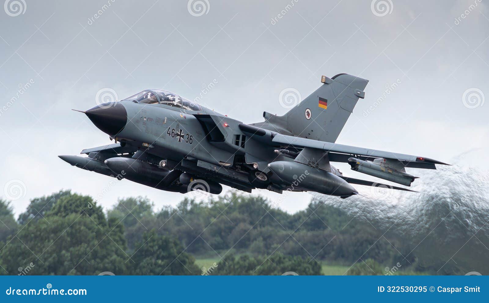 German Air Force Panavia Tornado ECR Editorial Image - Image of ...