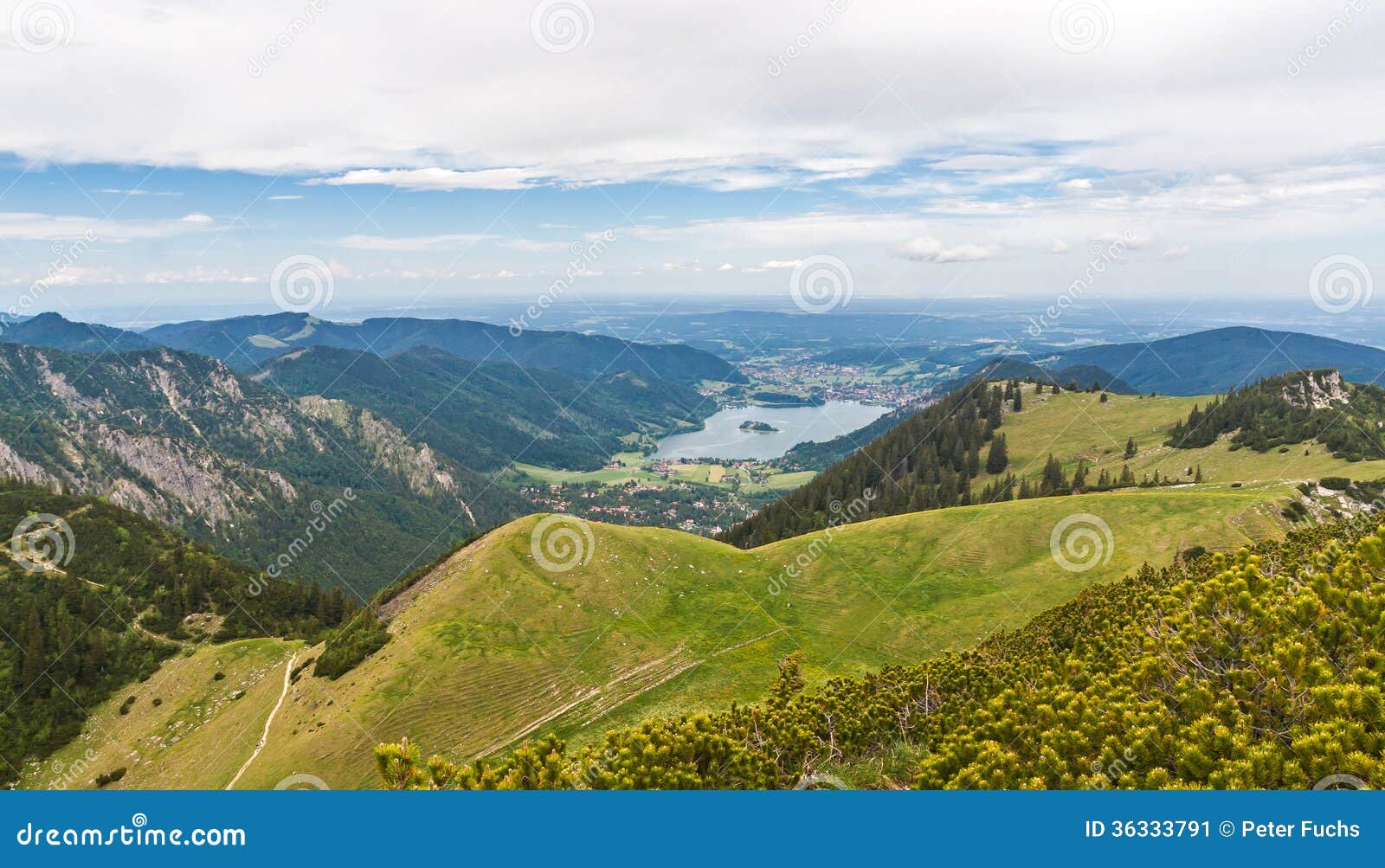 German Alps stock image. Image of outdoor, horizon, europe - 36333791