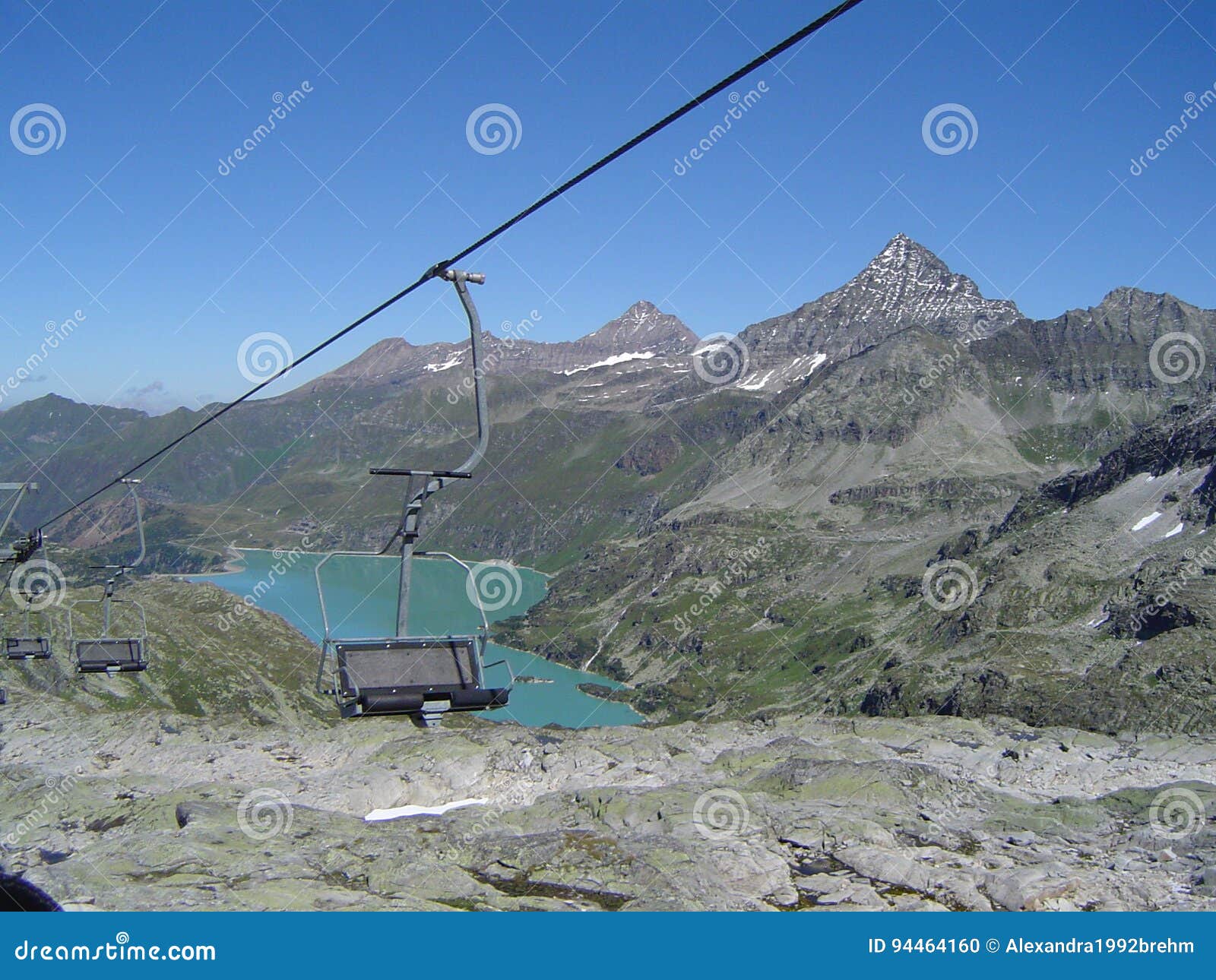German alps stock photo. Image of alps, mountains, moraine - 94464160