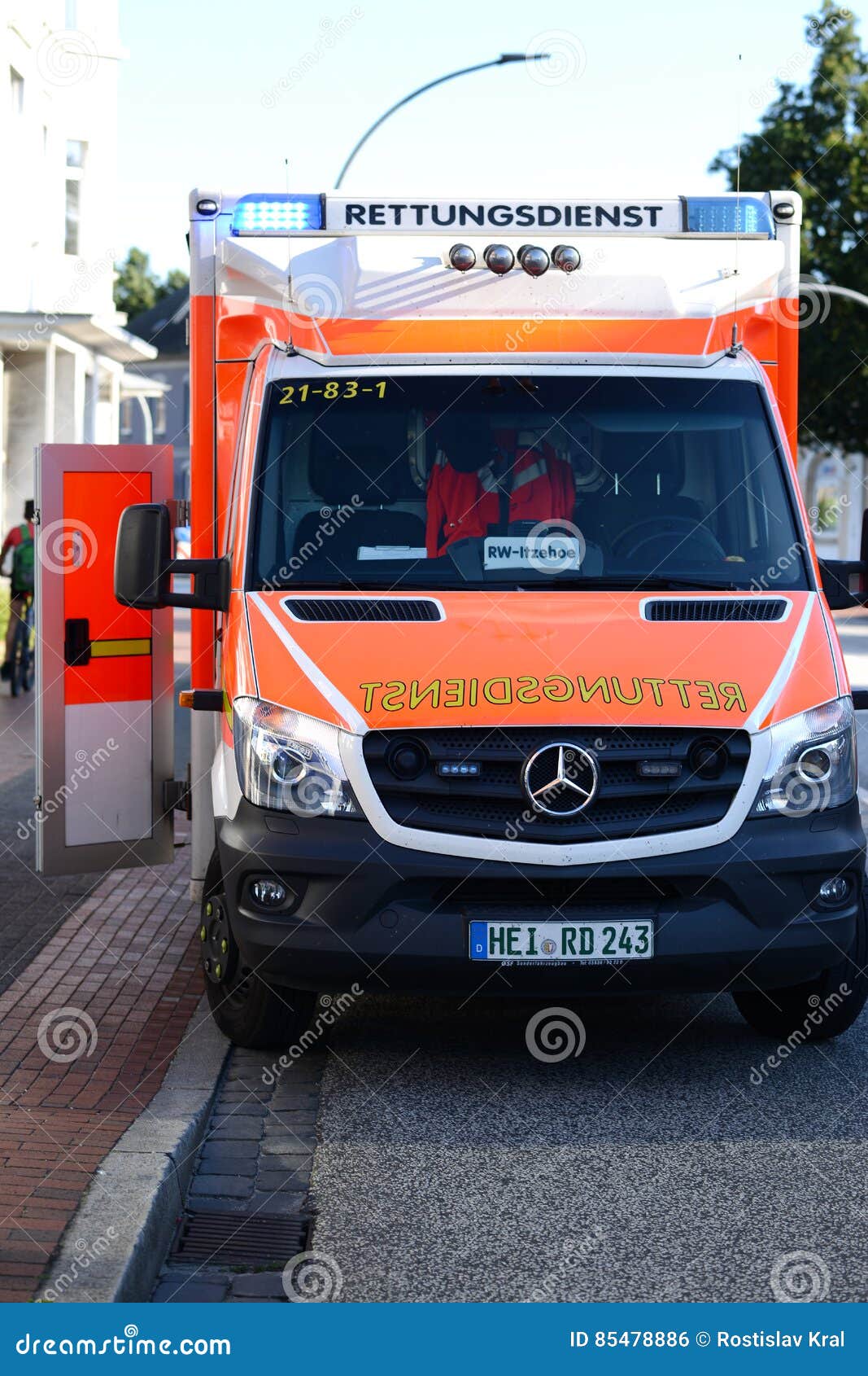 German Ambulance editorial photo. Image of driver, german - 85478886
