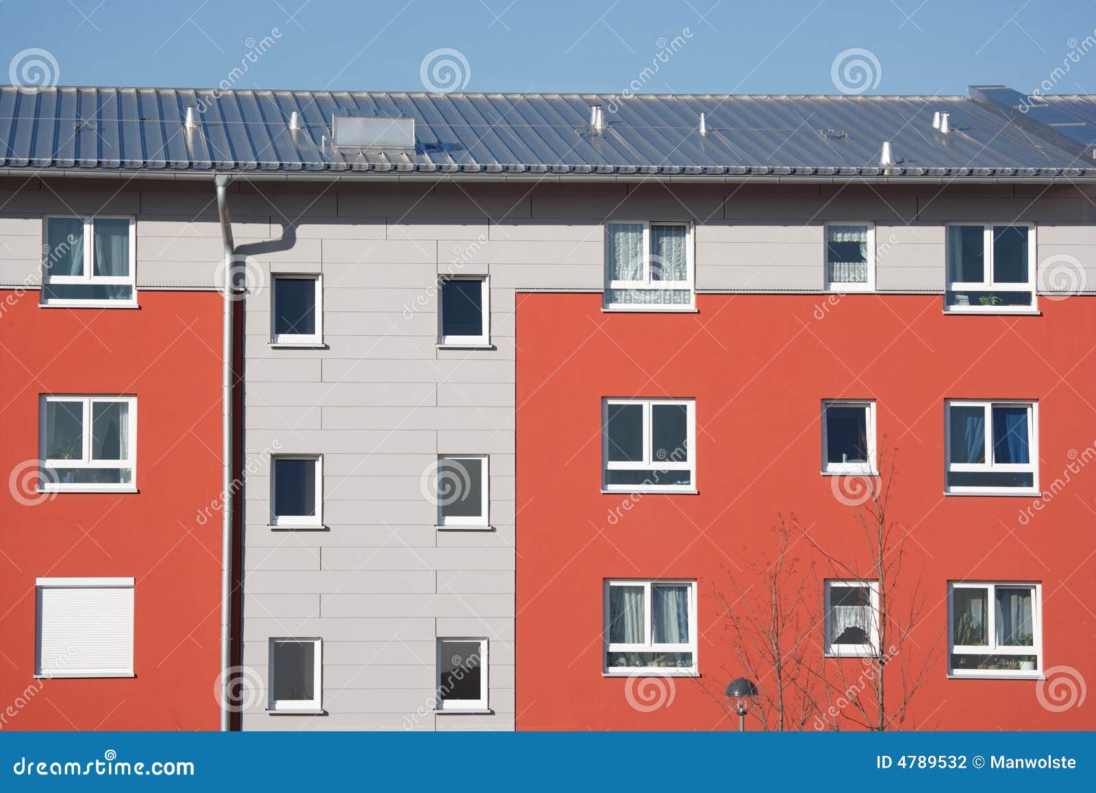 German apartment house stock photo. Image of urban, order - 4789532