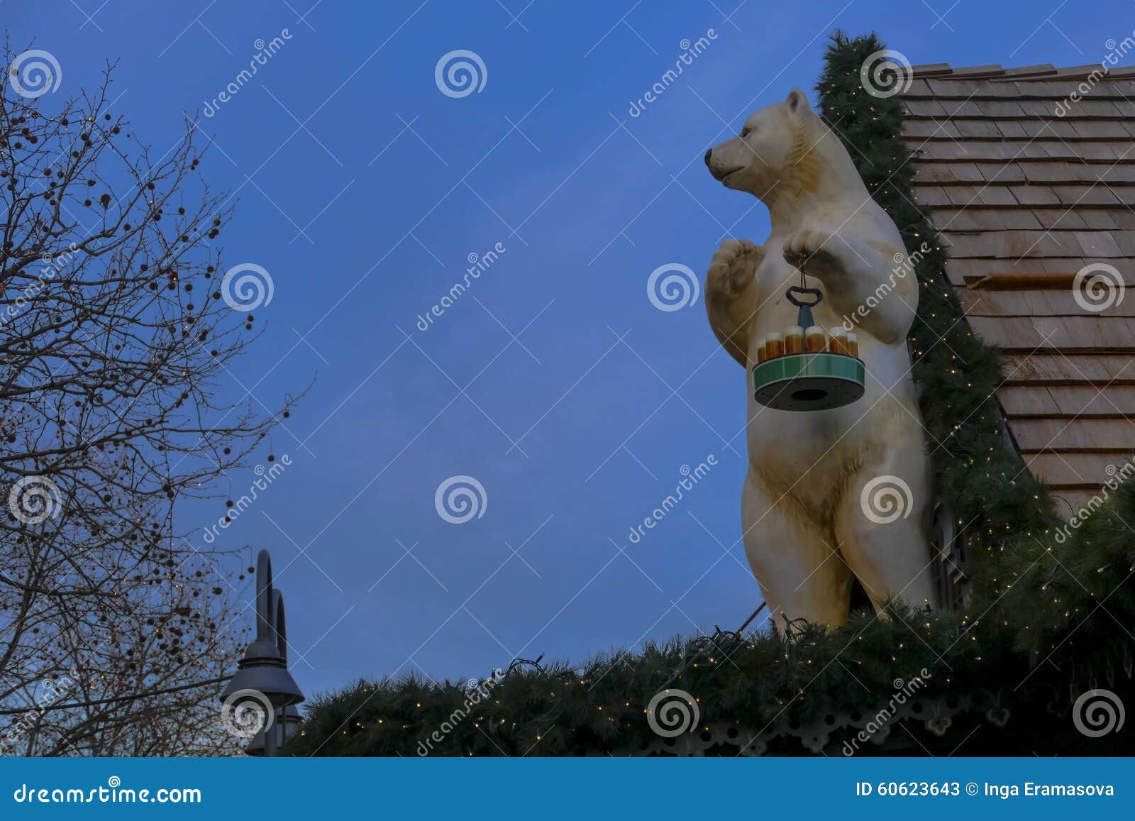 German Beer. Cristmas in Europe Editorial Stock Photo - Image of ...