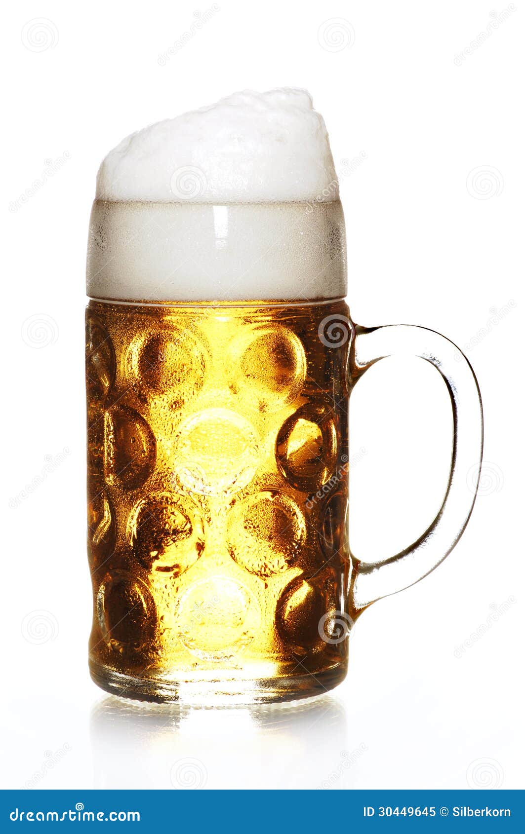 German beer - a Masskrug stock image. Image of bavarian - 30449645