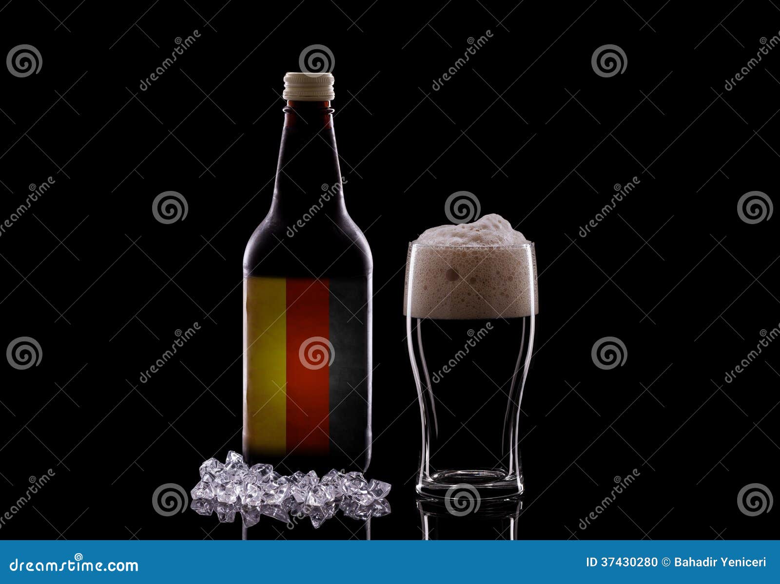 German Beer stock photo. Image of germany, black, full - 37430280