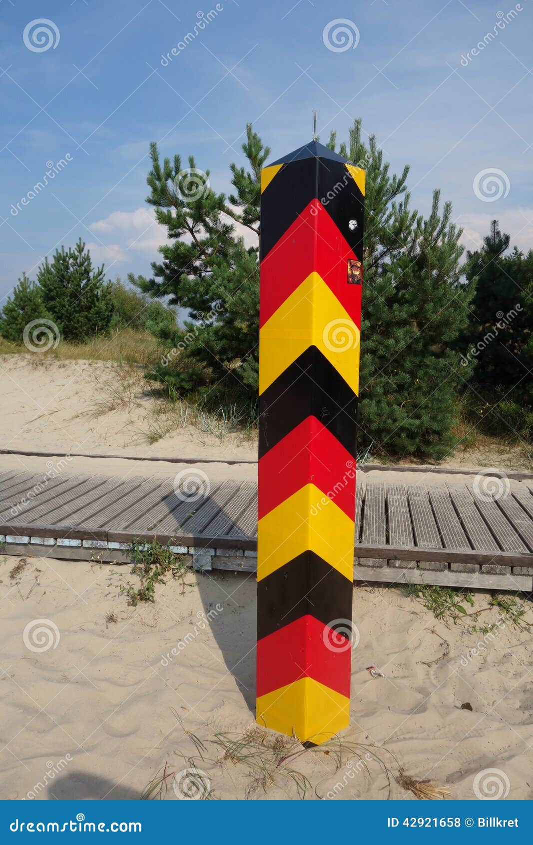 German border stock photo. Image of germany, border, sign - 42921658