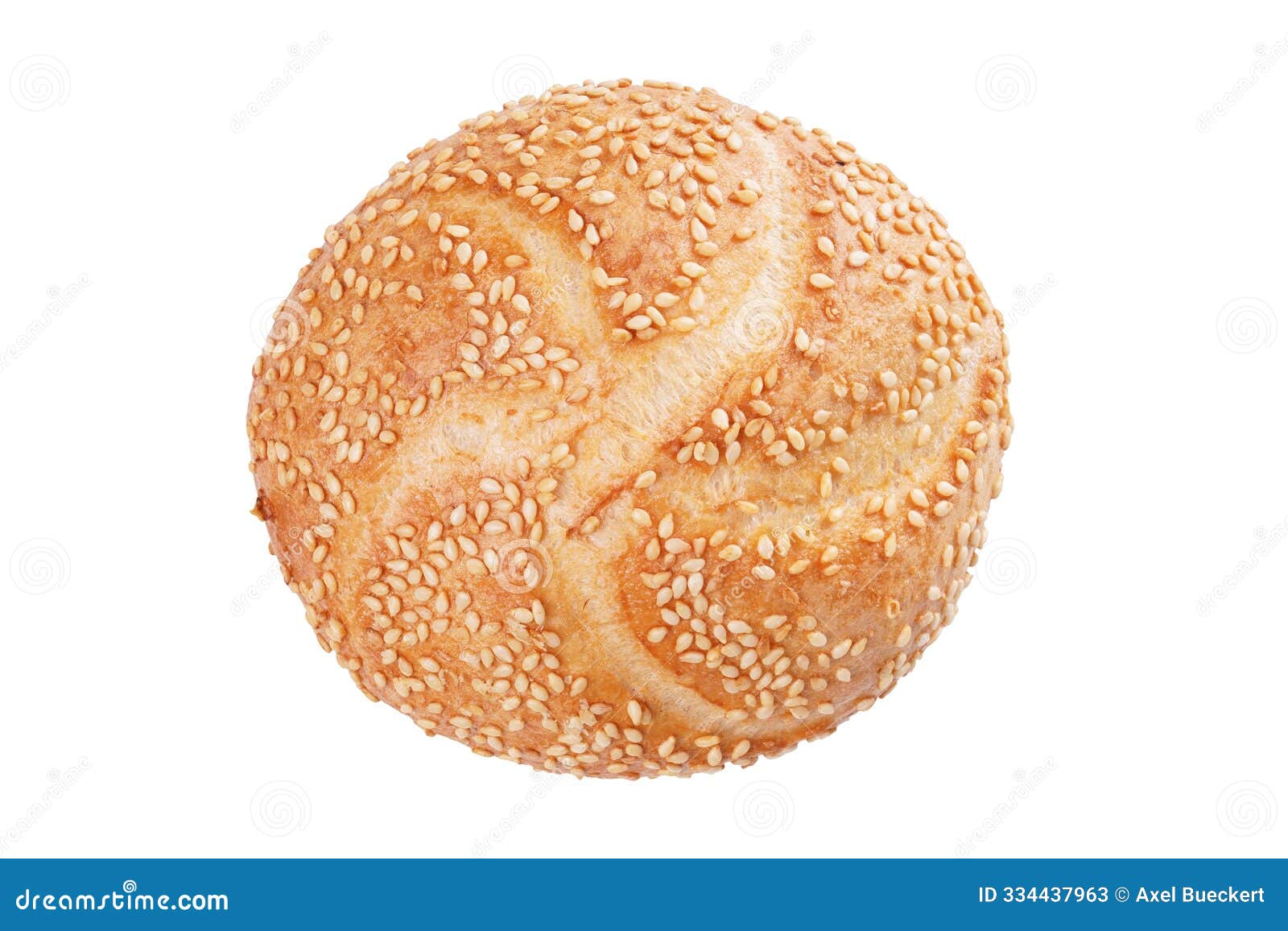 German Bread Roll with Sesame Seeds Known As Sesambroetchen Stock Image ...