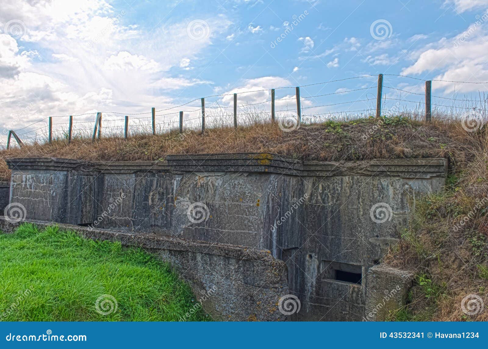 A German Bunker of World War One Belgium Flanders Fields Stock Image ...