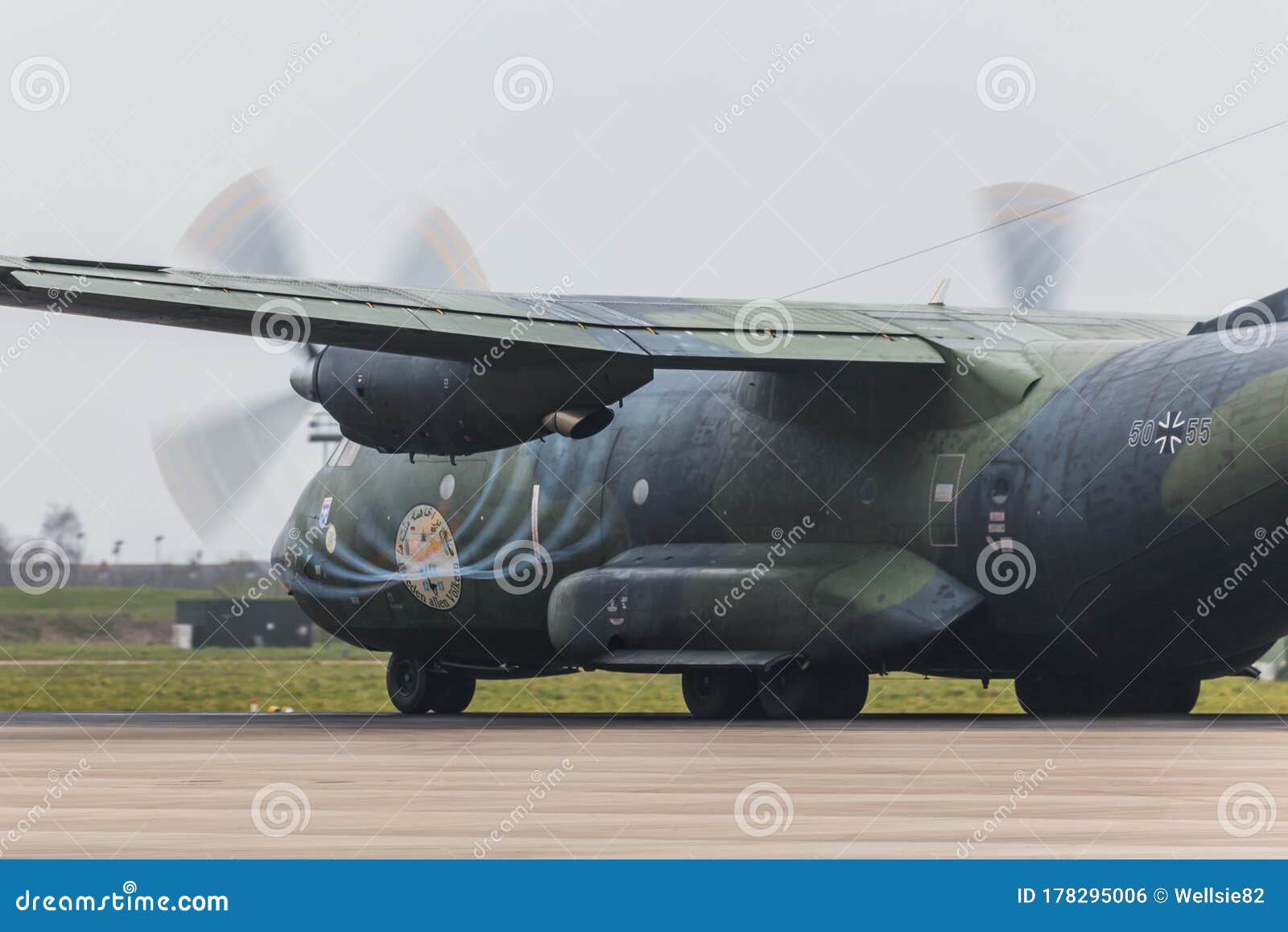 German C-160 Transall editorial photo. Image of speed - 178295006