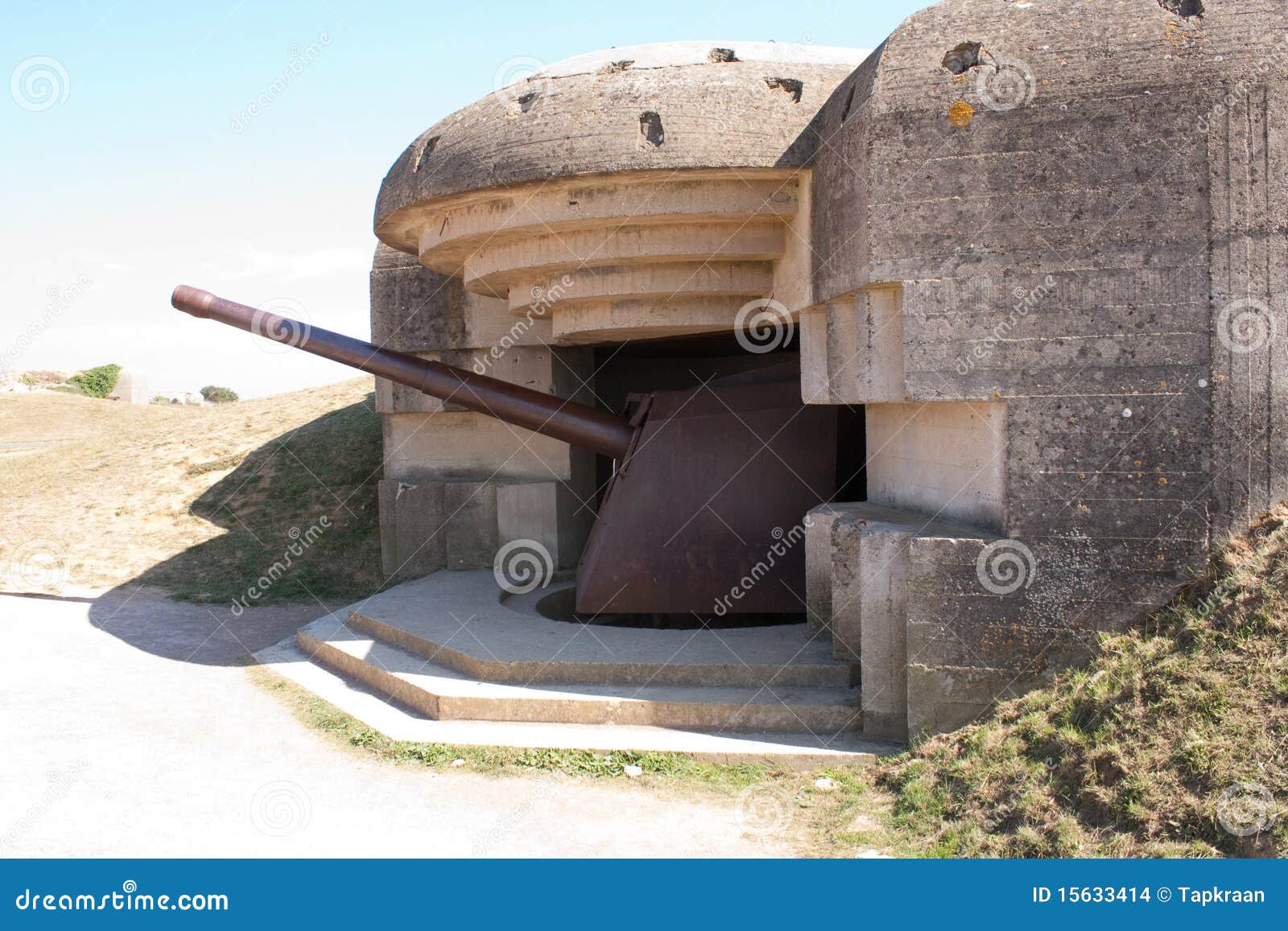 German cannon stock photo. Image of memory, fort, battle - 15633414
