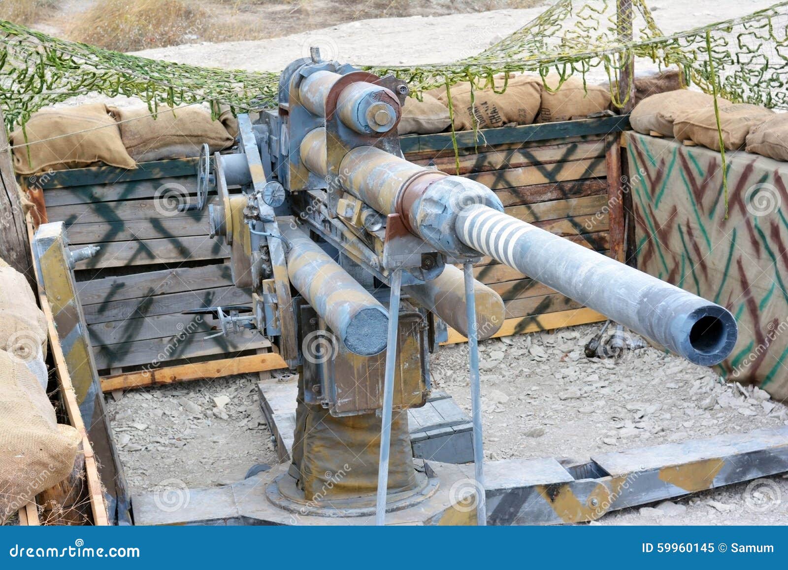 The German cannon stock image. Image of mountains, americans - 59960145