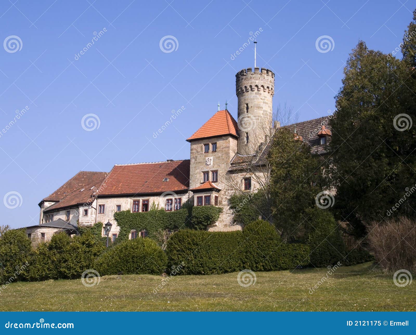 German castle stock image. Image of germany, historical - 2121175