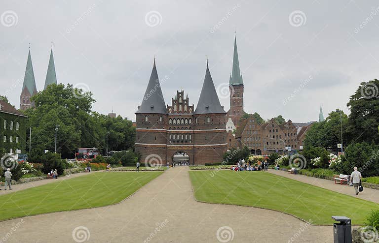 A German Castle stock image. Image of walkway, park, germany - 8449175