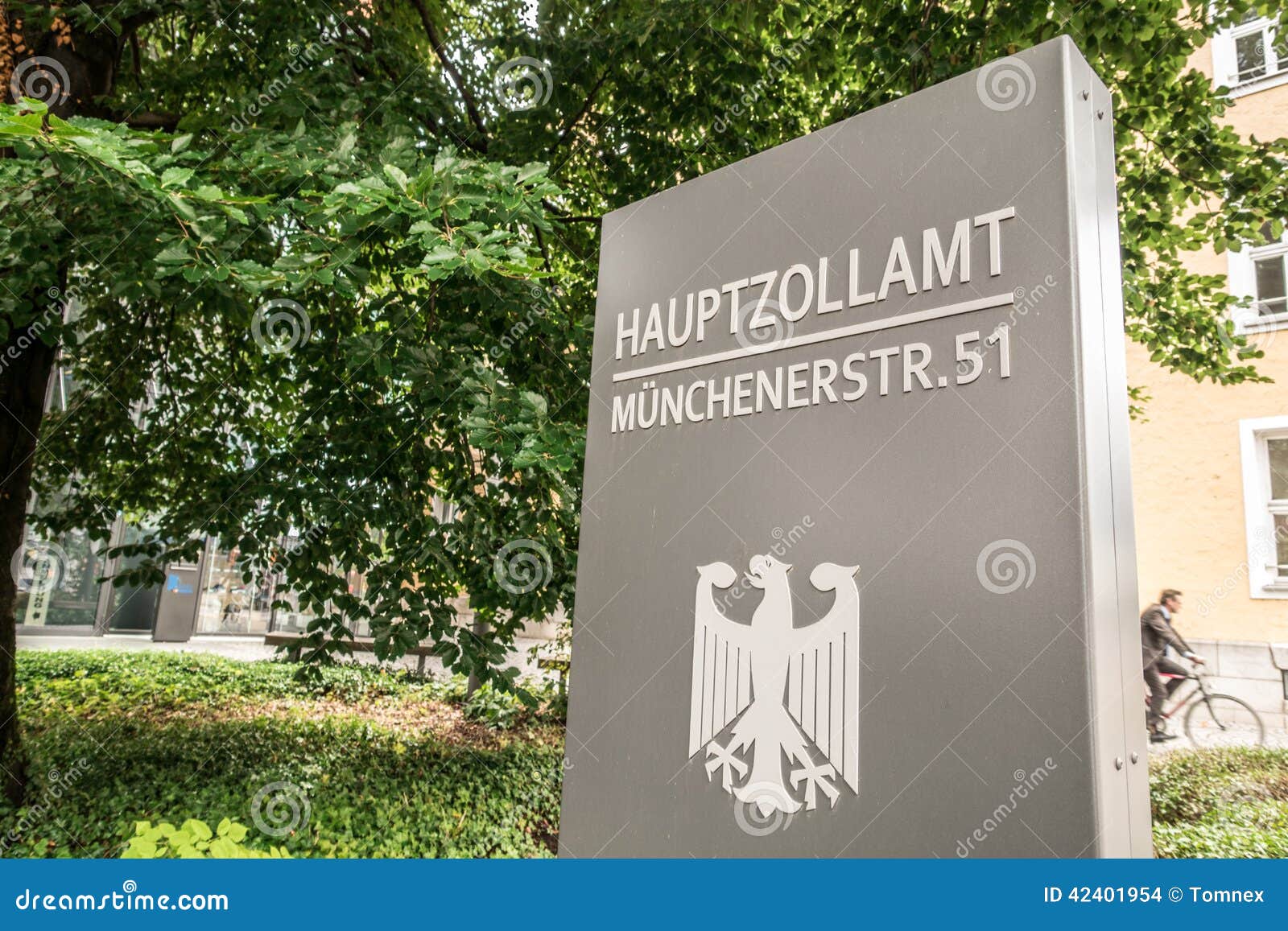 German Central Customs Office Editorial Stock Image - Image of office ...