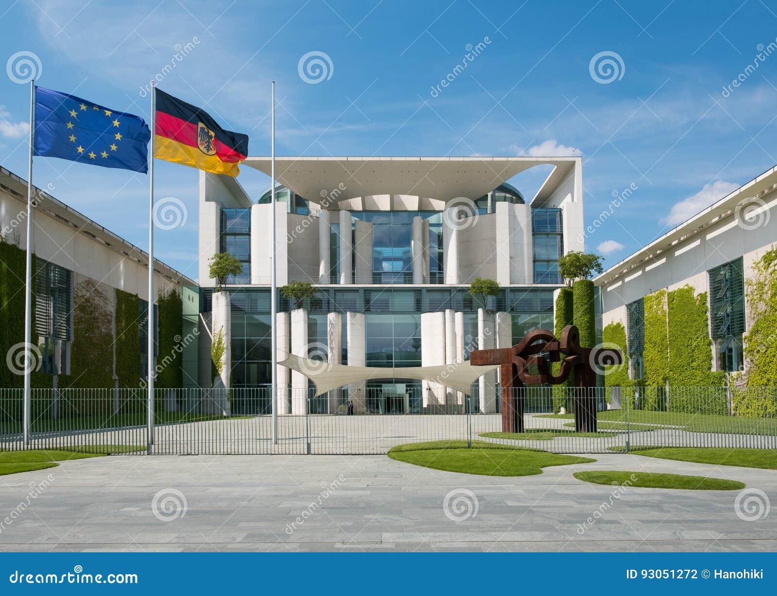 The German Chancellery Building in Berlin Editorial Photography - Image ...