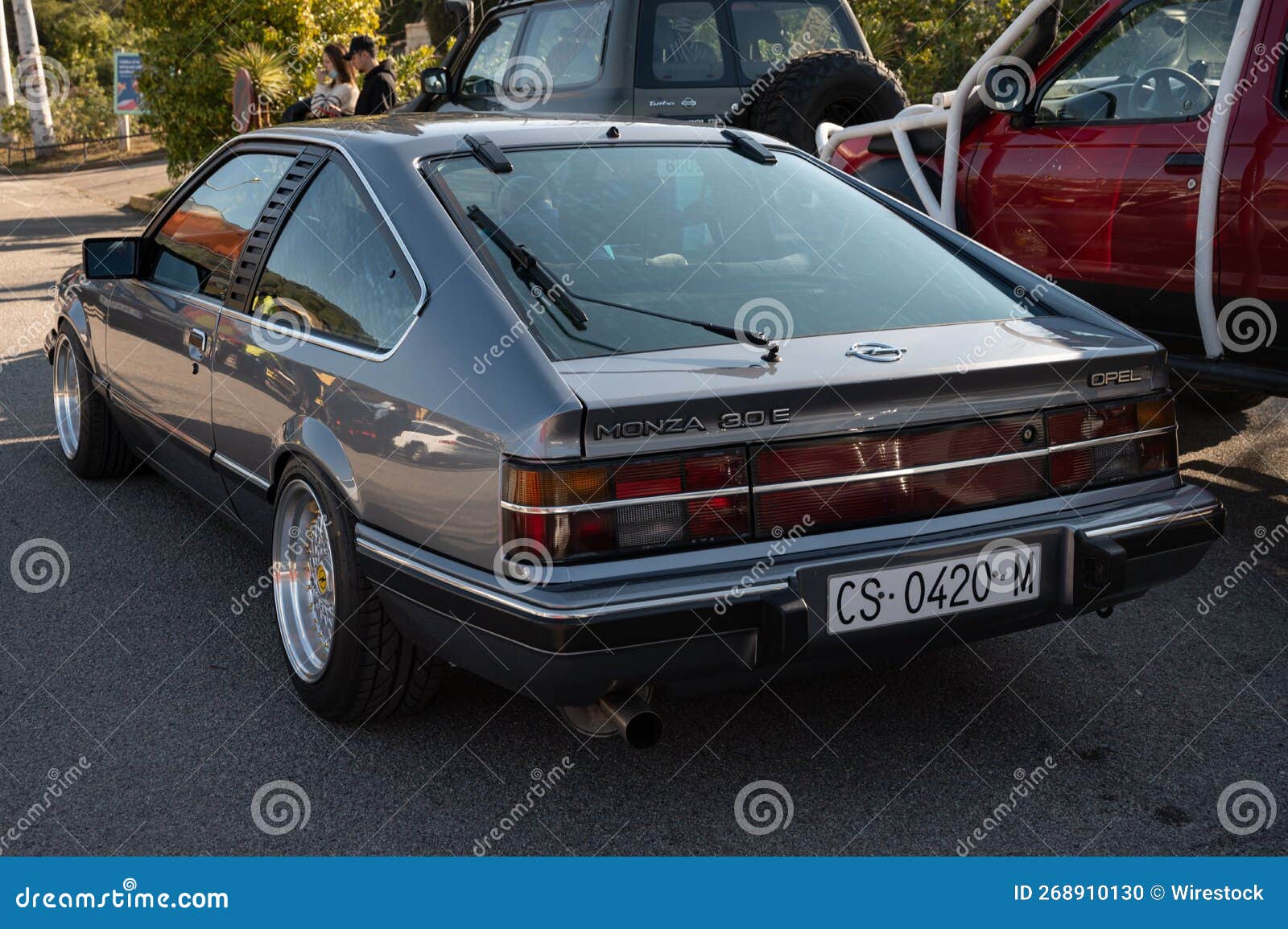 German classic Opel Monza editorial image. Image of veteran - 268910130