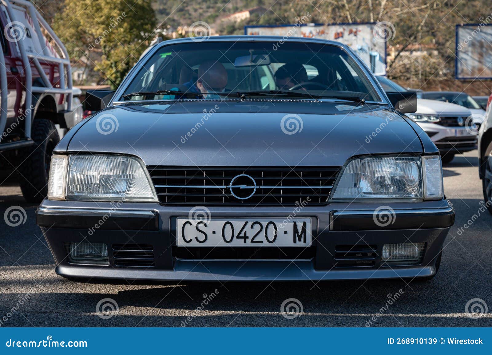 Classic Opel Manta In Red Editorial Image | CartoonDealer.com #237569572