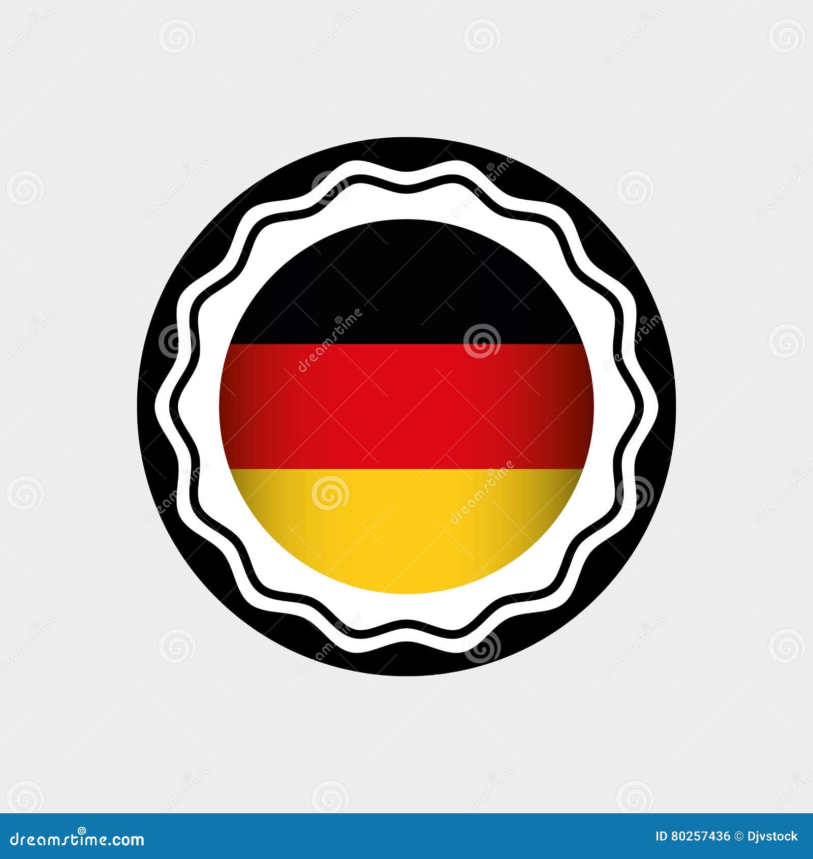 German country flag stock vector. Illustration of patriotic - 80257436