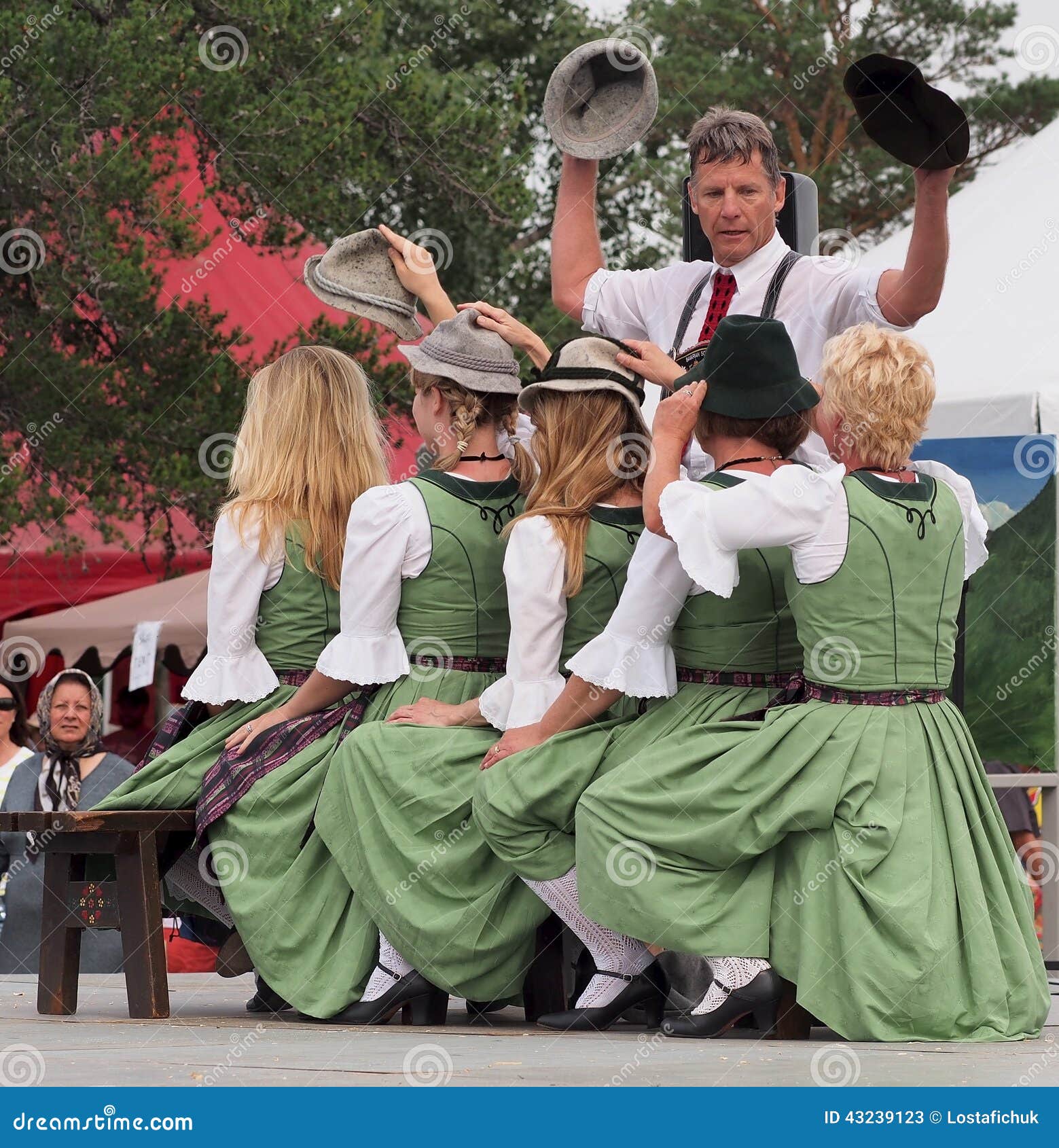 German Dancers editorial stock photo. Image of heritage - 43239123