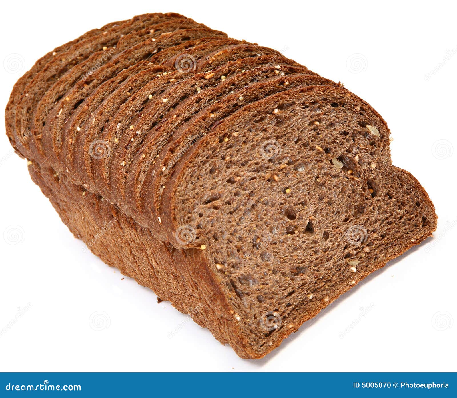 German Dark Wheat Bread stock photo. Image of ingredient - 5005870