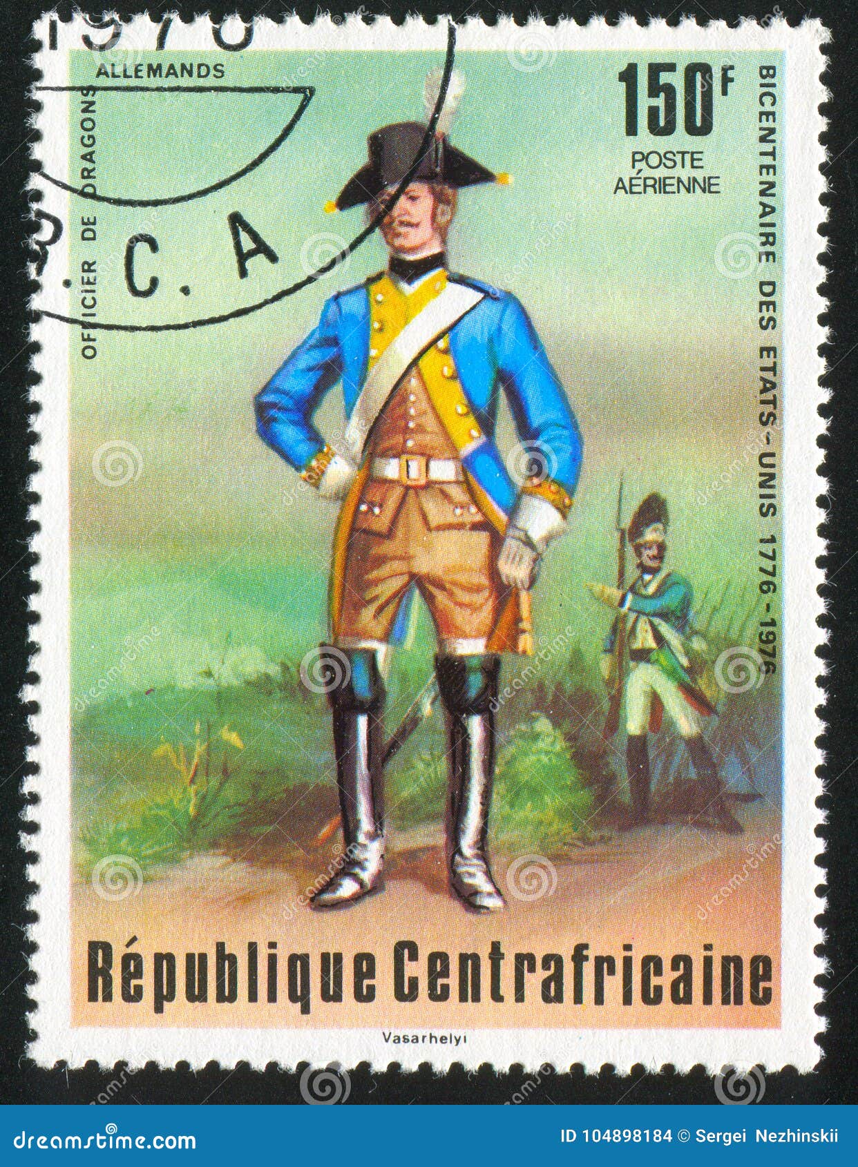 German Dragoon Central African Republic Editorial Stock Image - Image ...