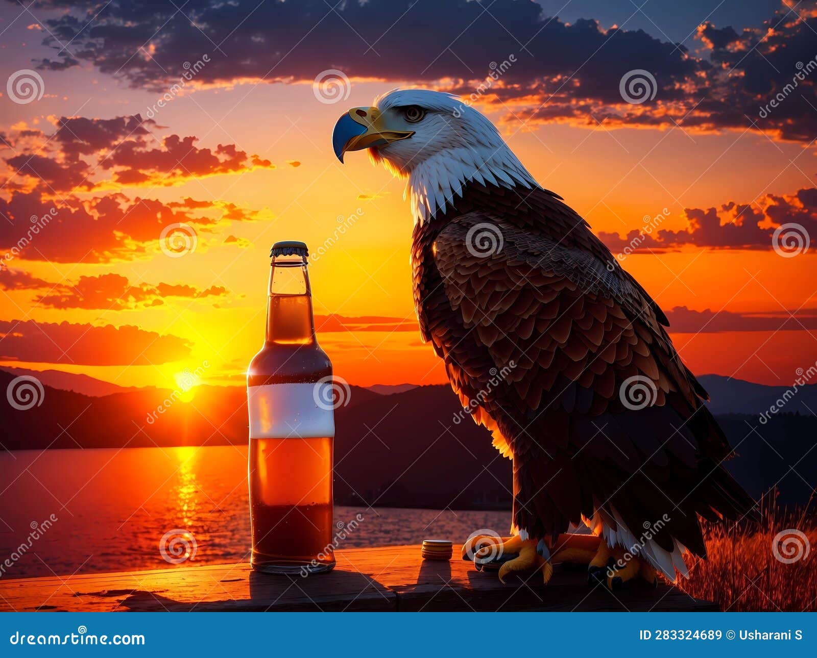 Beer Chilling Is Also Somehow Cooking Slogan German Vector Illustration ...