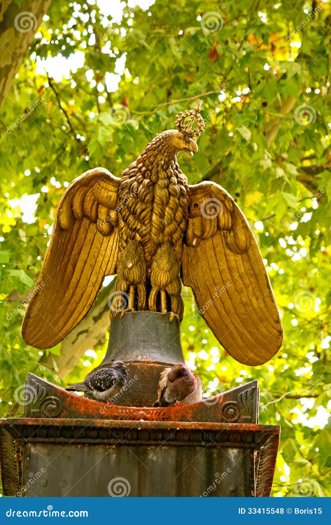 German eagle stock photo. Image of emblem, symbol, eagle - 33415548